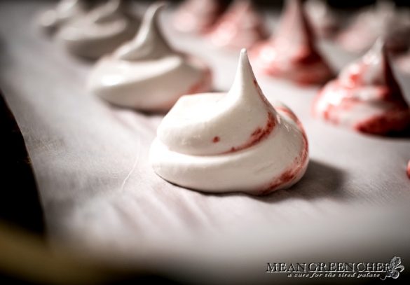 Try Our Strawberry Meringue Cookies with a Fruit Coulis Twist